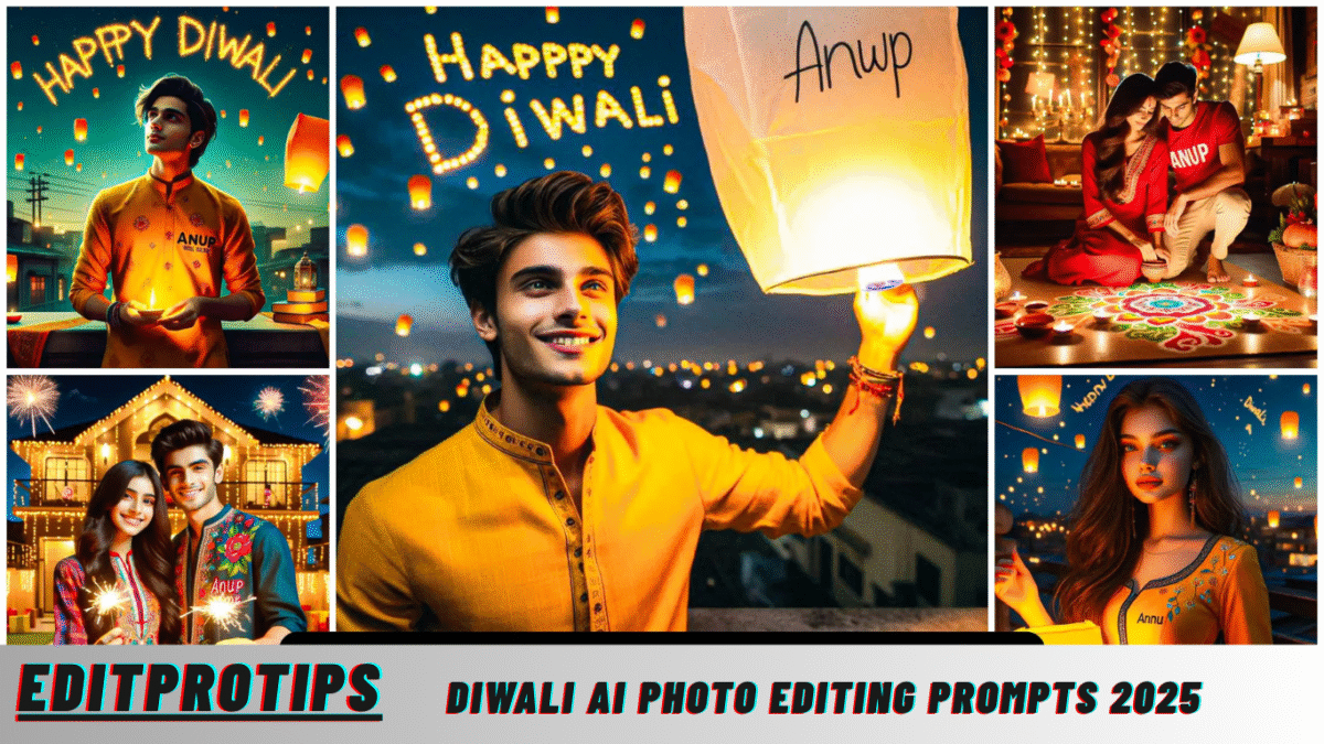 Diwali Ai Photo Editing Prompts 2025 - EditProTips